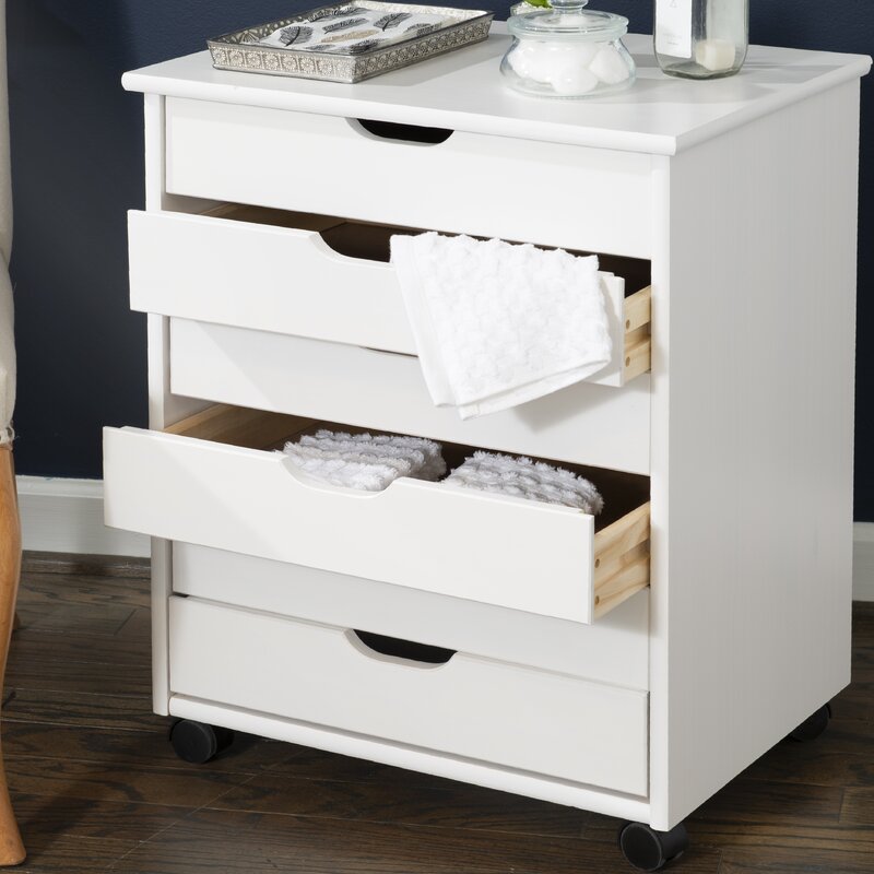 Breshay 6 Drawer Rolling Storage Chest | revvvd