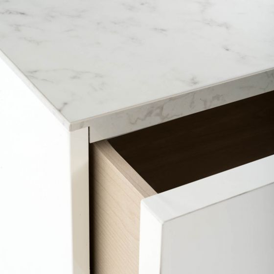 Clear Modern 5 Drawers Chest and Dresser | revvvd