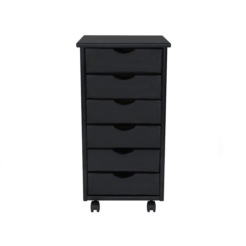 6 Drawer Rolling Storage Chest | revvvd