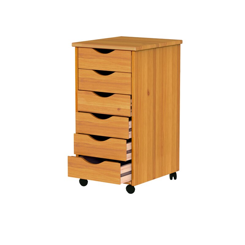 6 Drawer Rolling Storage Chest | revvvd