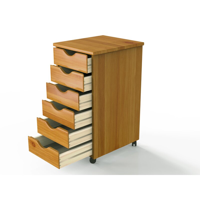 6 Drawer Rolling Storage Chest | revvvd