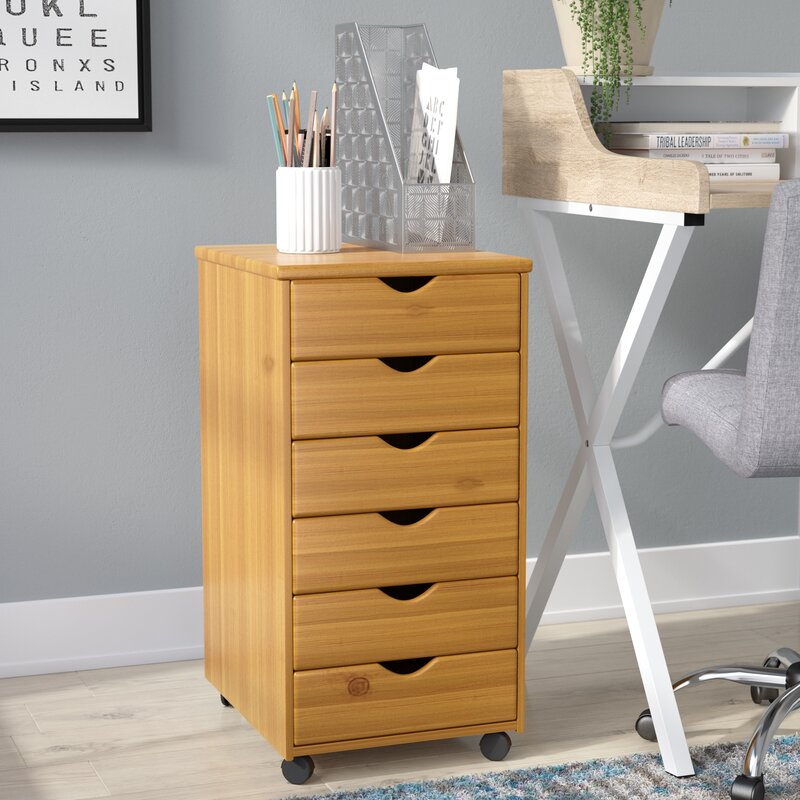 6 Drawer Rolling Storage Chest | revvvd