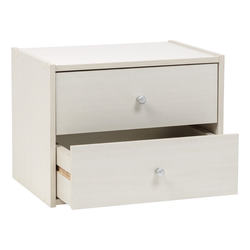 Denny Stackable 2 Drawer Storage Chest | revvvd
