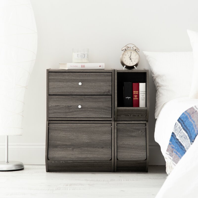 Denny Stackable 2 Drawer Storage Chest | revvvd