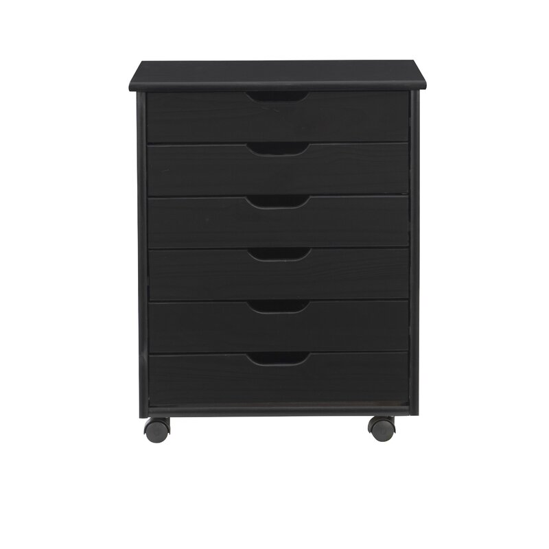 Breshay 6 Drawer Rolling Storage Chest | revvvd