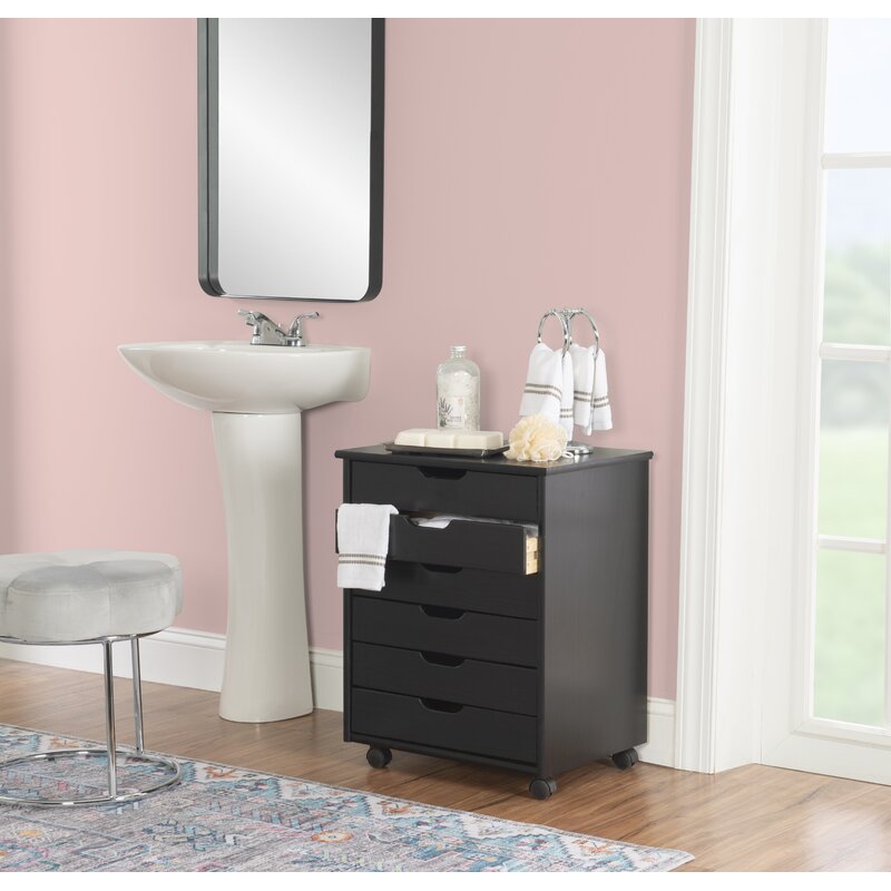 Breshay 6 Drawer Rolling Storage Chest | revvvd