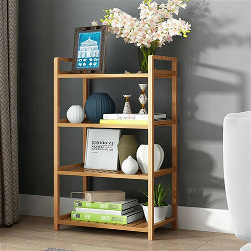 Timber Bamboo Shelving unit | 4 shelves | revvvd