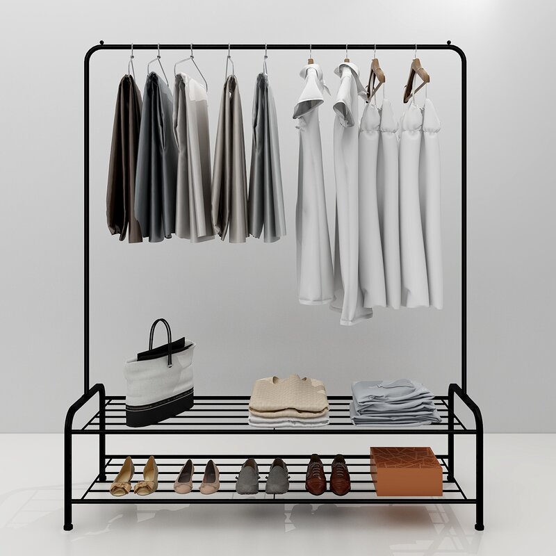 Chow Heavy Duty Metal Clothes Rack | Organizer | Revvvd