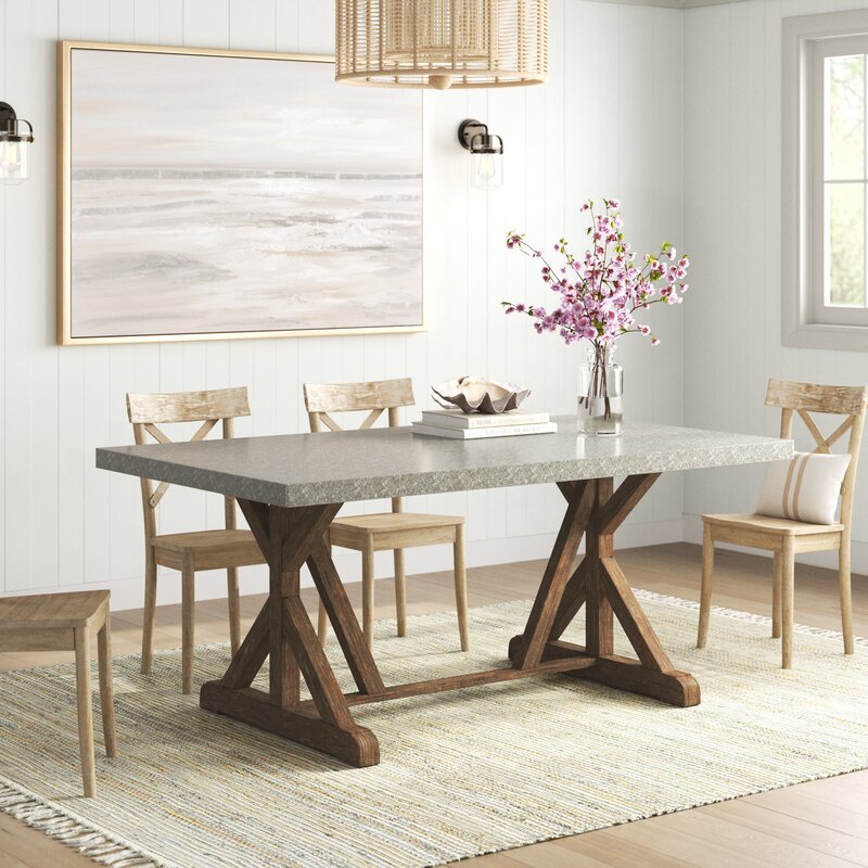 Get this unique Bokii Trestle dining table from Revvvd | revvvd