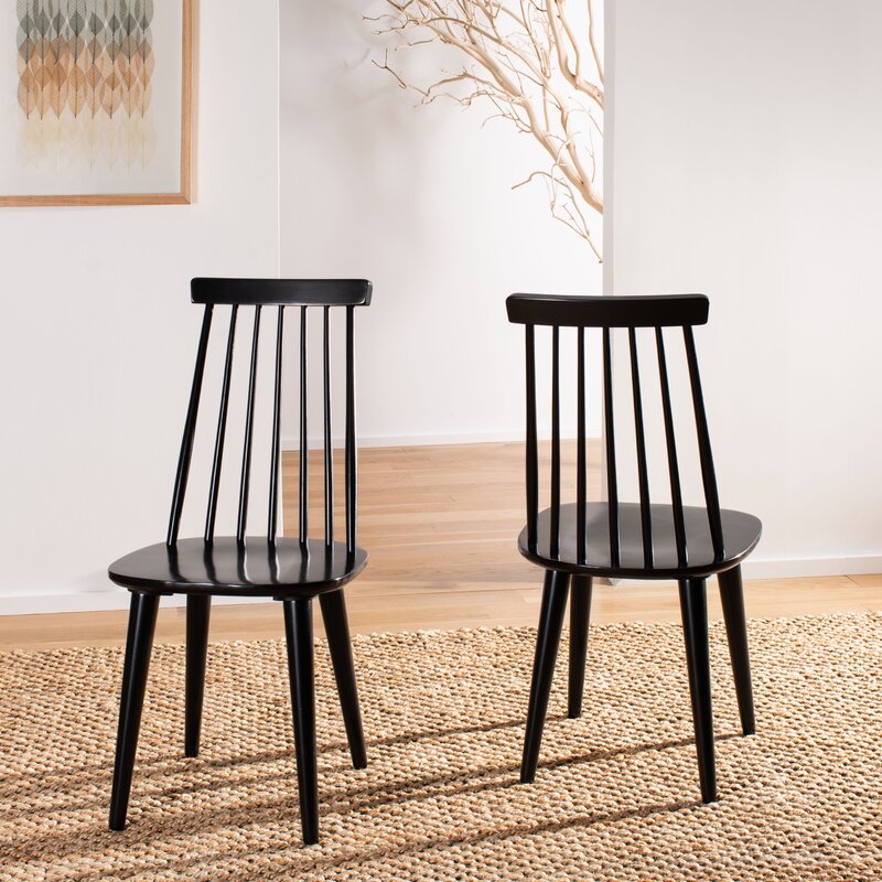 Biry Solid Wood Slat Back Arm Chair | revvvd