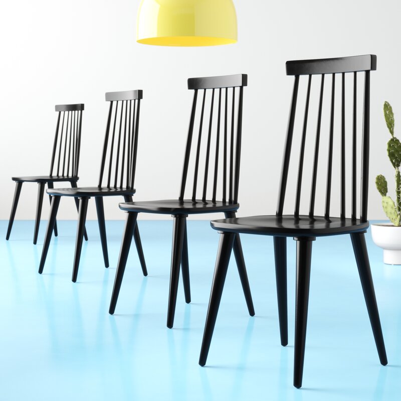 Biry Solid Wood Slat Back Arm Chair | revvvd