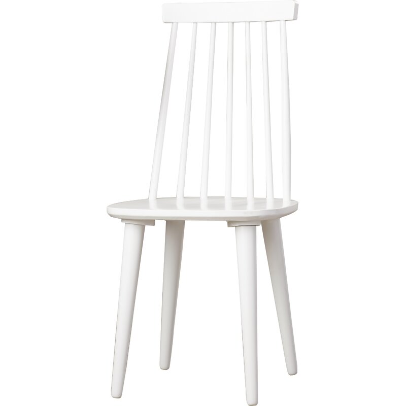 Biry Solid Wood Slat Back Arm Chair | revvvd