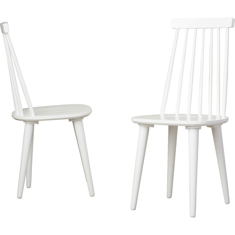 Biry Solid Wood Slat Back Arm Chair | revvvd