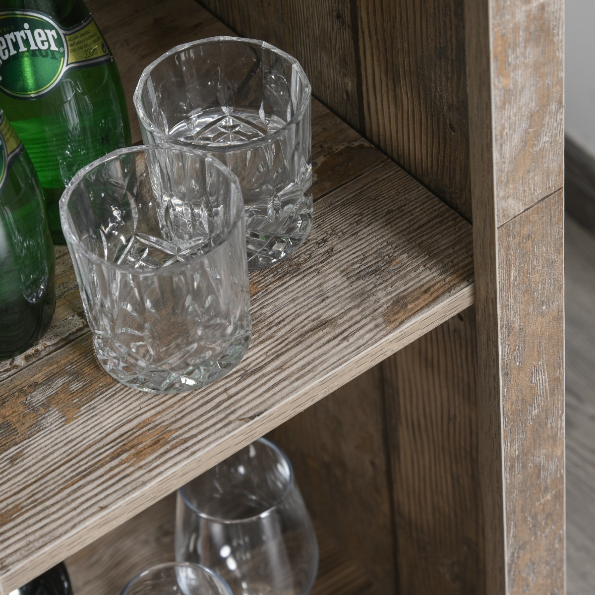 Get Ferdi Rustic Storage Cabinet with Barn Door from Revvvd | Revvvd