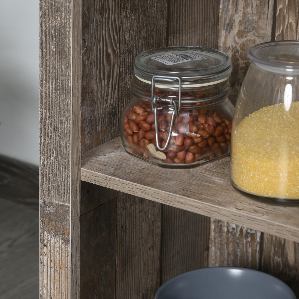 Get Ferdi Rustic Storage Cabinet with Barn Door from Revvvd | Revvvd.com