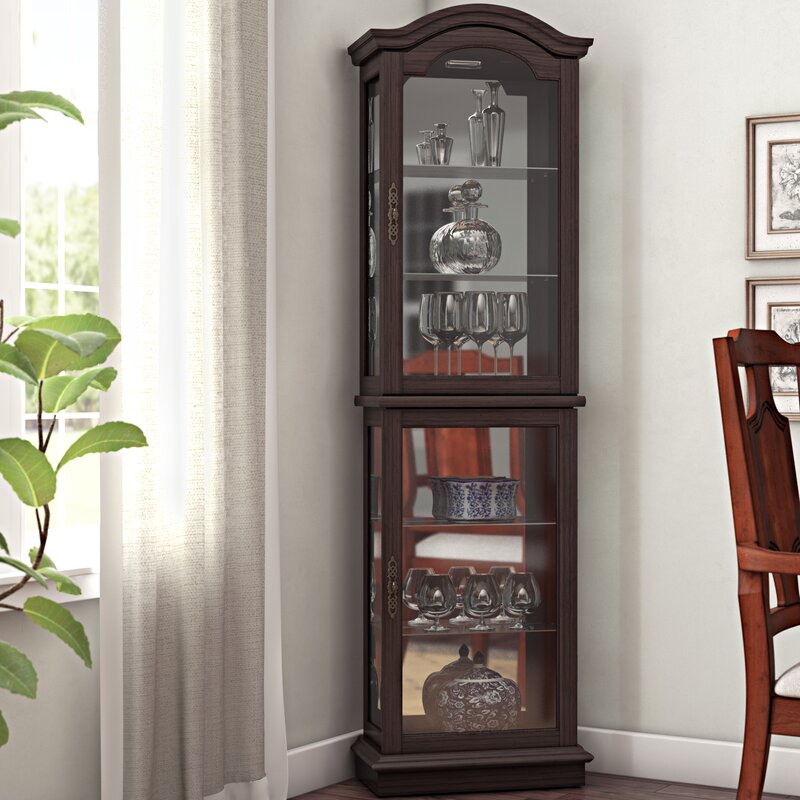 Ping Lighted Curio Cabinet | revvvd