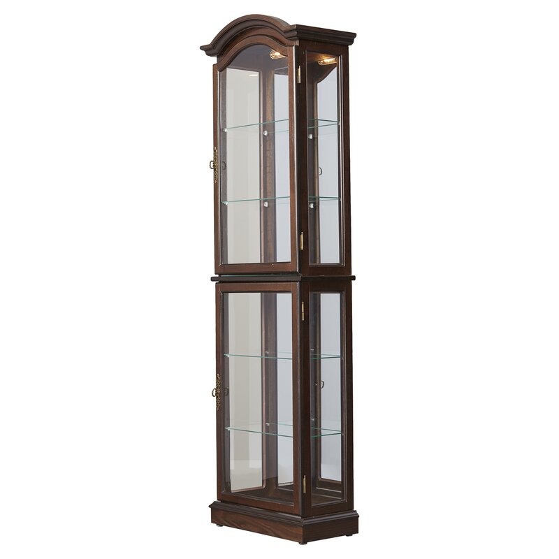 Ping Lighted Curio Cabinet | revvvd
