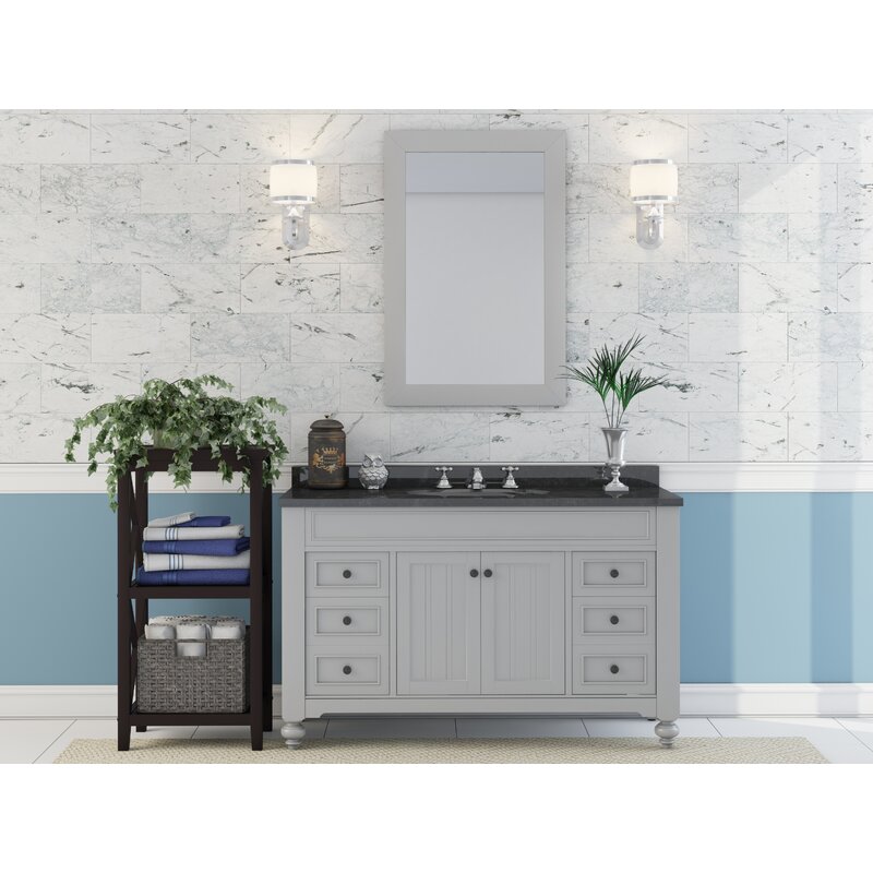 Scarlett Free-Standing Bathroom With Shelves - natural wood | revvvd