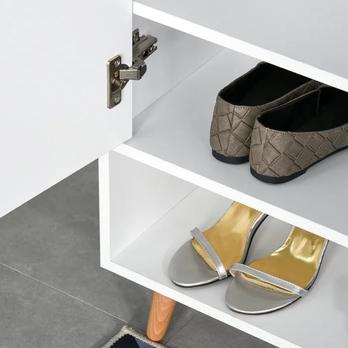 Rosta White Shoe Storage Cabinet | revvvd
